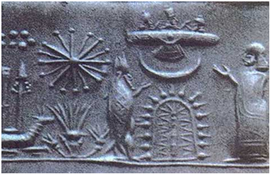 sumerian-winged-solar-disk | The Classical Astrologer
