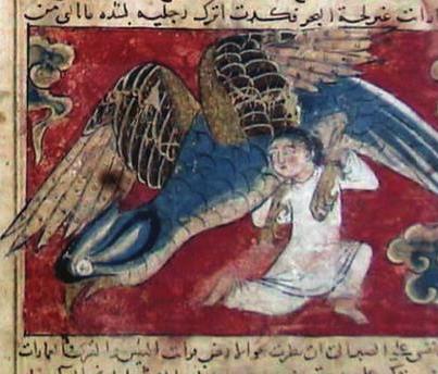 The Rūkh bird rescues the man from Isfahan. | The Classical Astrologer